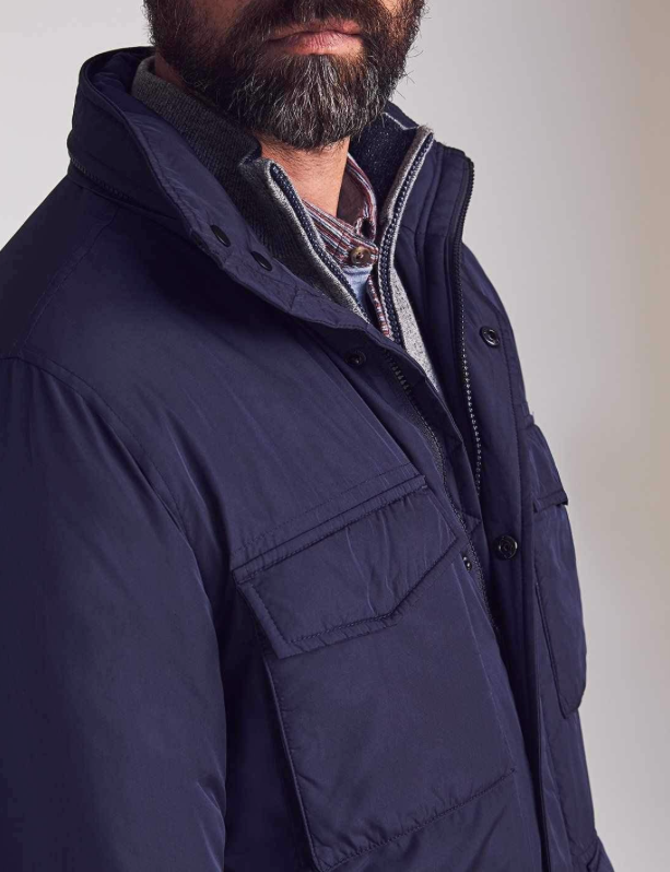 Faherty | Nylon Field Jacket – CARBON
